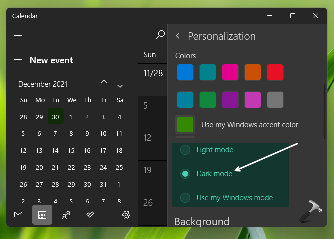 How to enable dark mode for apps in Windows 11