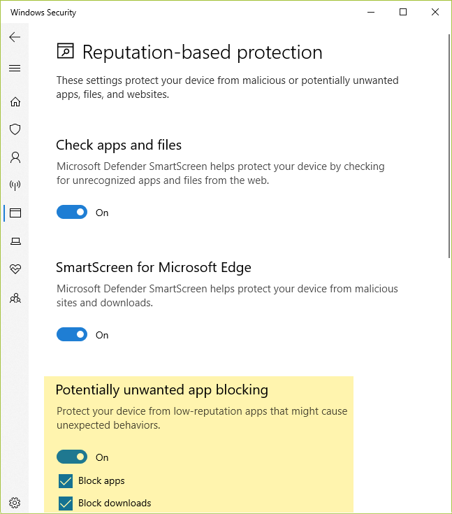 Configure Reputation Based Protection Settings In Microsoft Defender Configure Reputation Based Protection Settings In Microsoft Defender